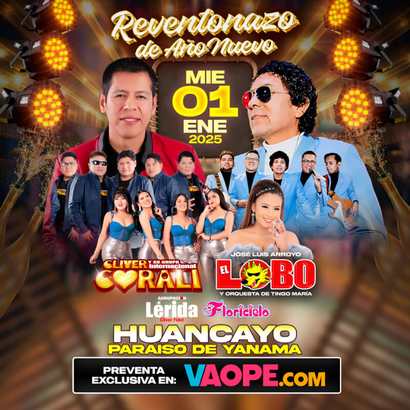 Reventonazo de Año Nuevo con Cliver y su Grupo Corali, Jose Luis Arroyo El Lobo y más en ...