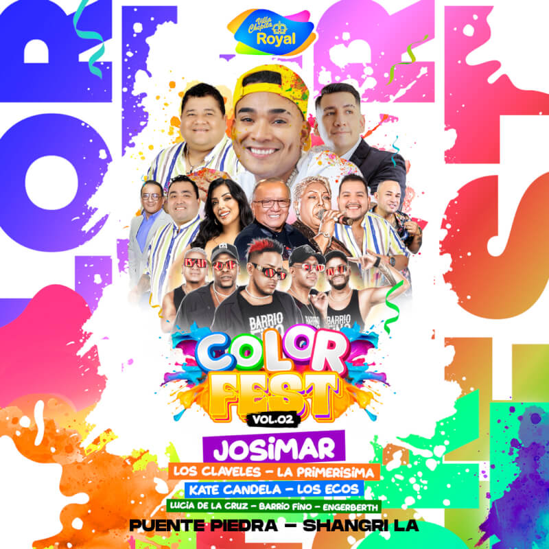 Color Fest Vol.02 con Josimar, La Primerisima y más en Villa Chepita ...