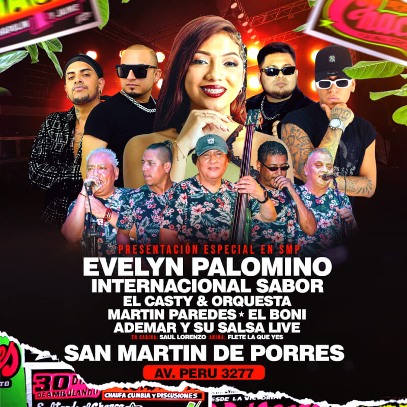 Evelyn Palomino, Internacional Sabor y más en SMP - VAOPE.com