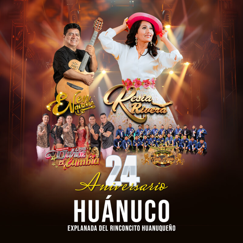 24 Aniversario de Kesia Rivera con Even Navarro y más en Huánuco ...