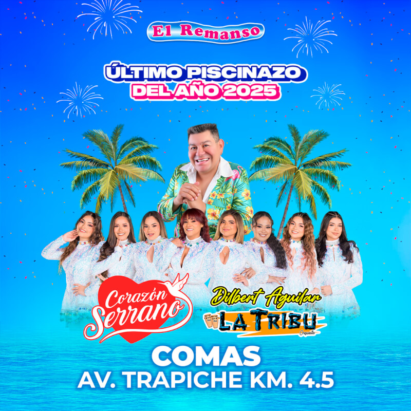 Último Piscinazo del Año con Corazón Serrano y Dilbert Aguilar en El ...