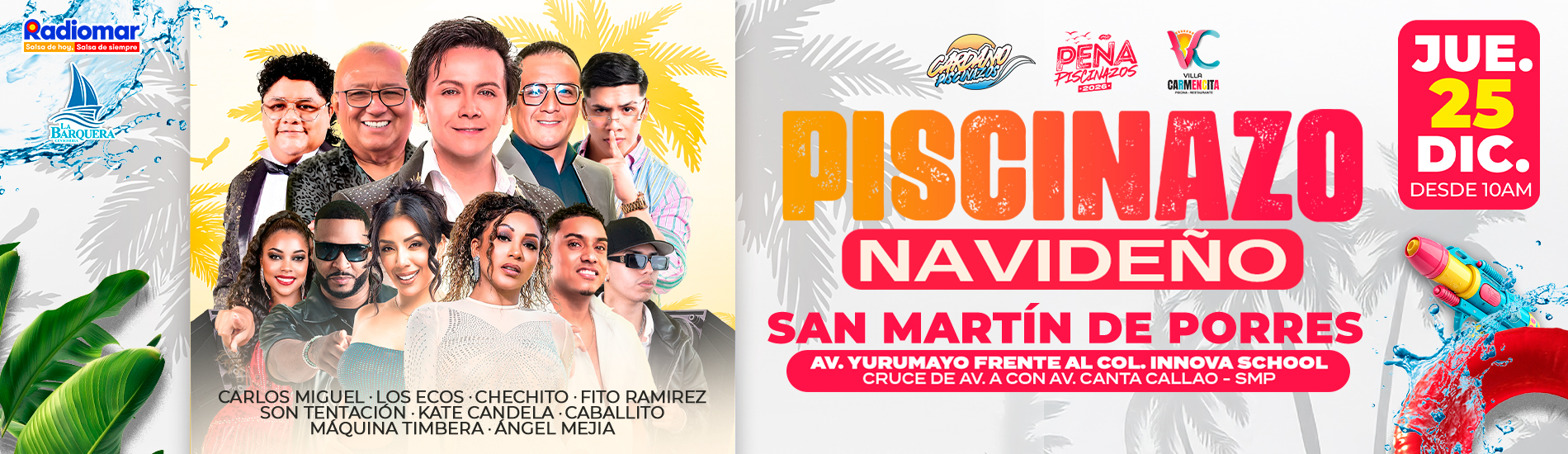 Piscinazo Navideño 2025 – El Evento Más Explosivo del Verano - VAOPE.com