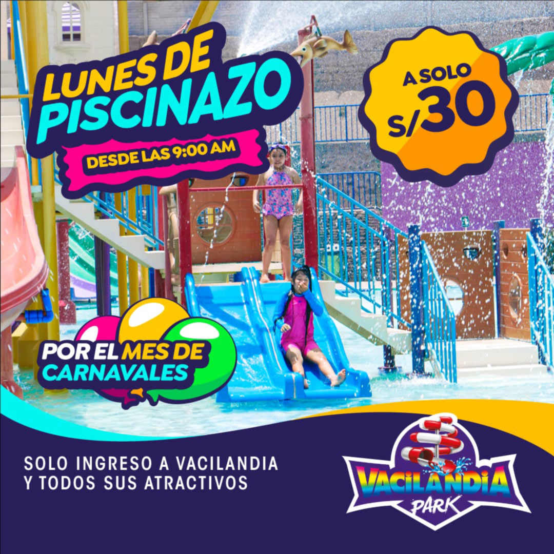 Lunes de Piscinazo en Vacilandia Park - VAOPE.COM