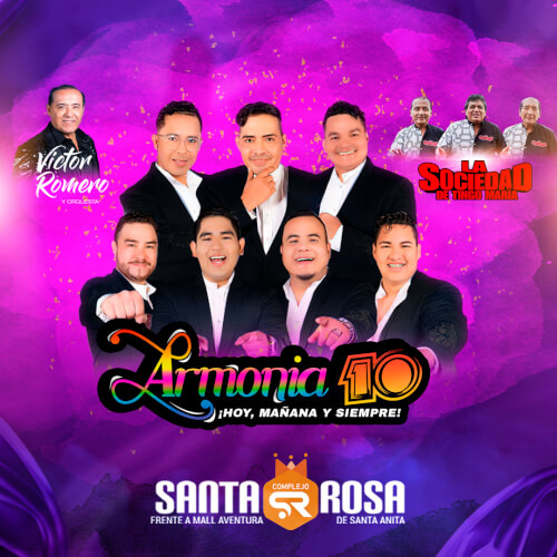 Armonía 10 en el Complejo Santa Rosa - VAOpe.com